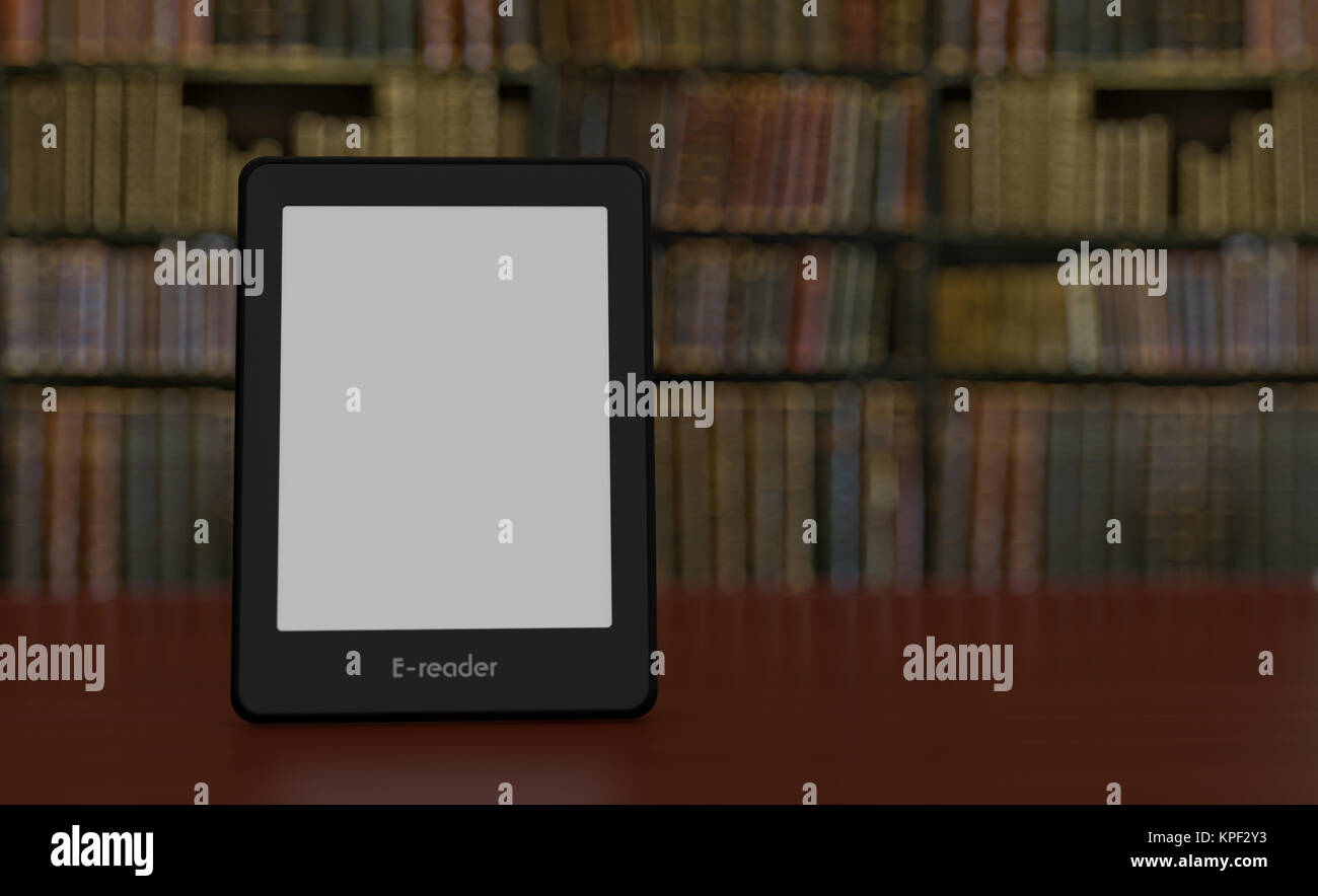 ebook reader concept Stock Photo - Alamy