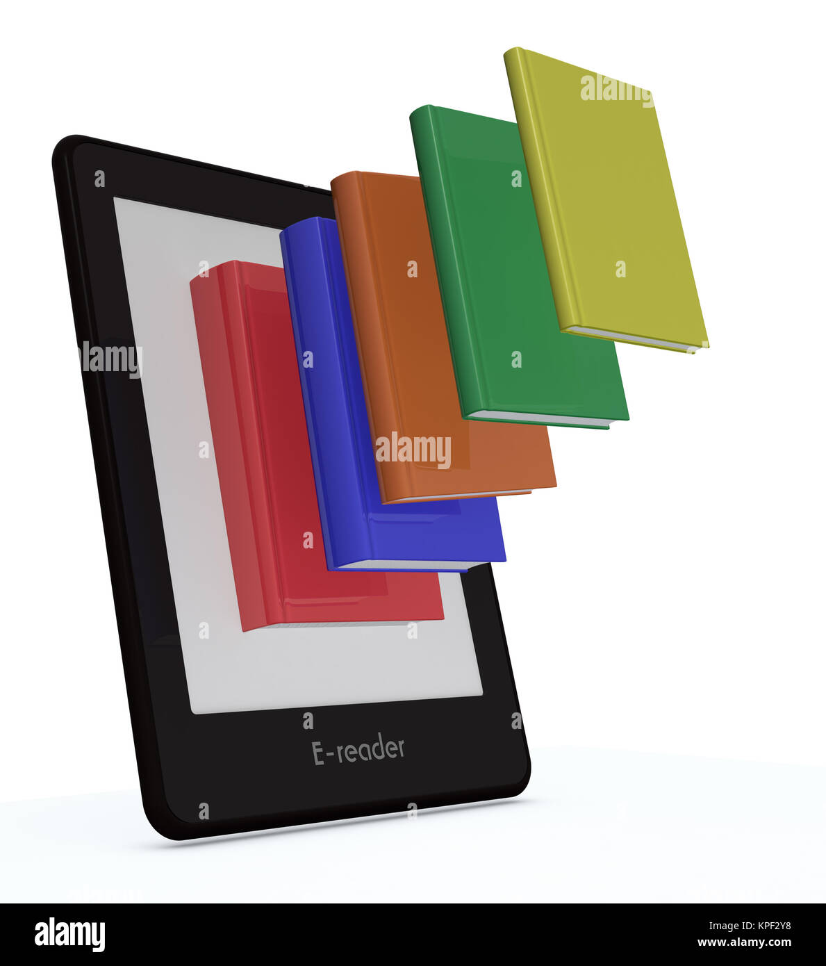 ebook reader concept Stock Photo - Alamy