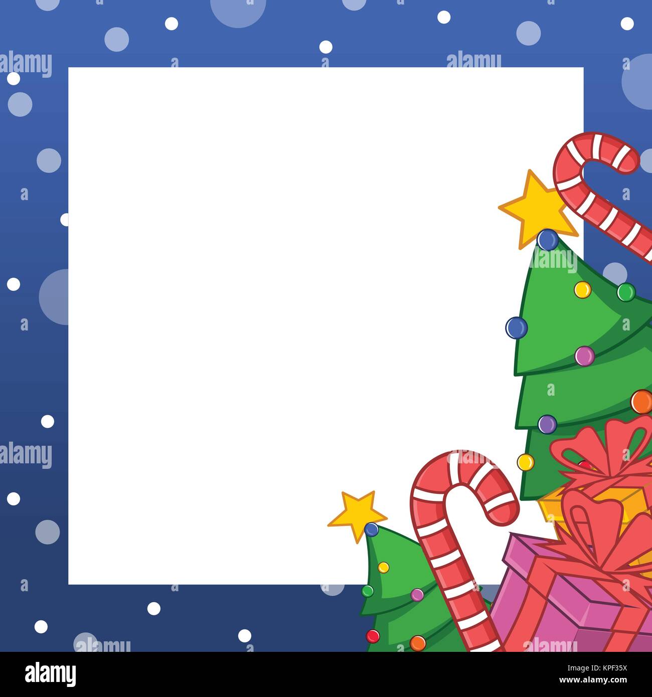 Collection Christmas Frame Design Art Stock Vector Image & Art - Alamy