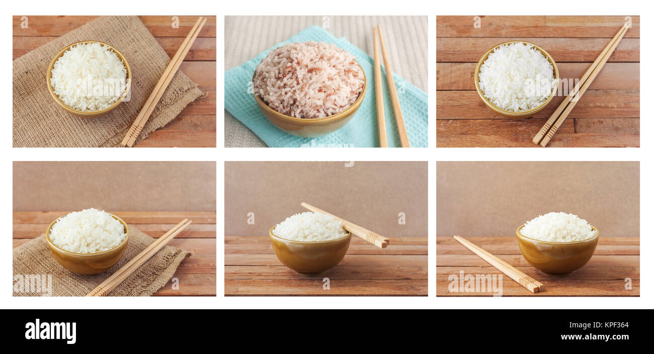 All rice collection Stock Photo - Alamy