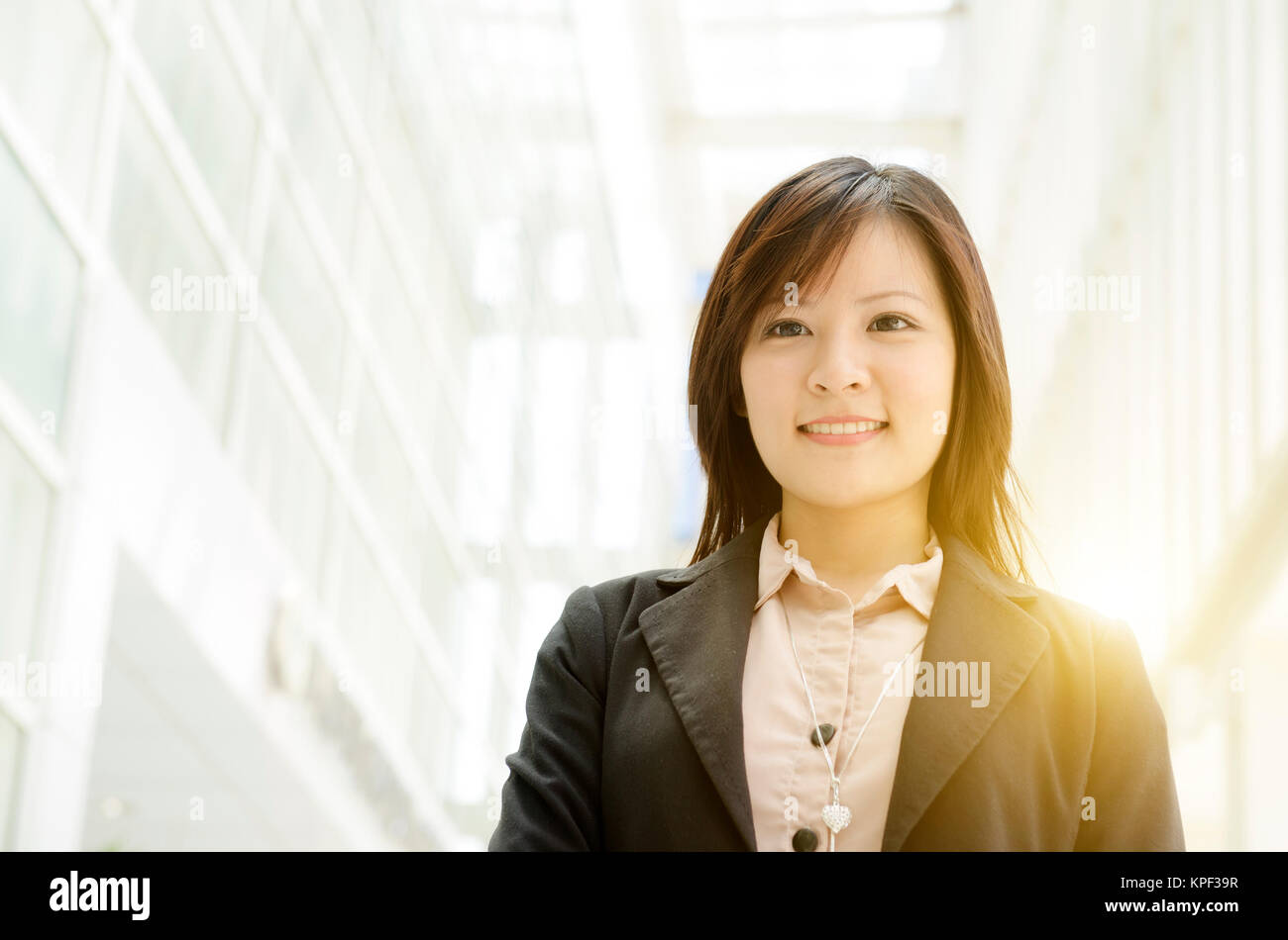 Young Asian business woman Stock Photo - Alamy