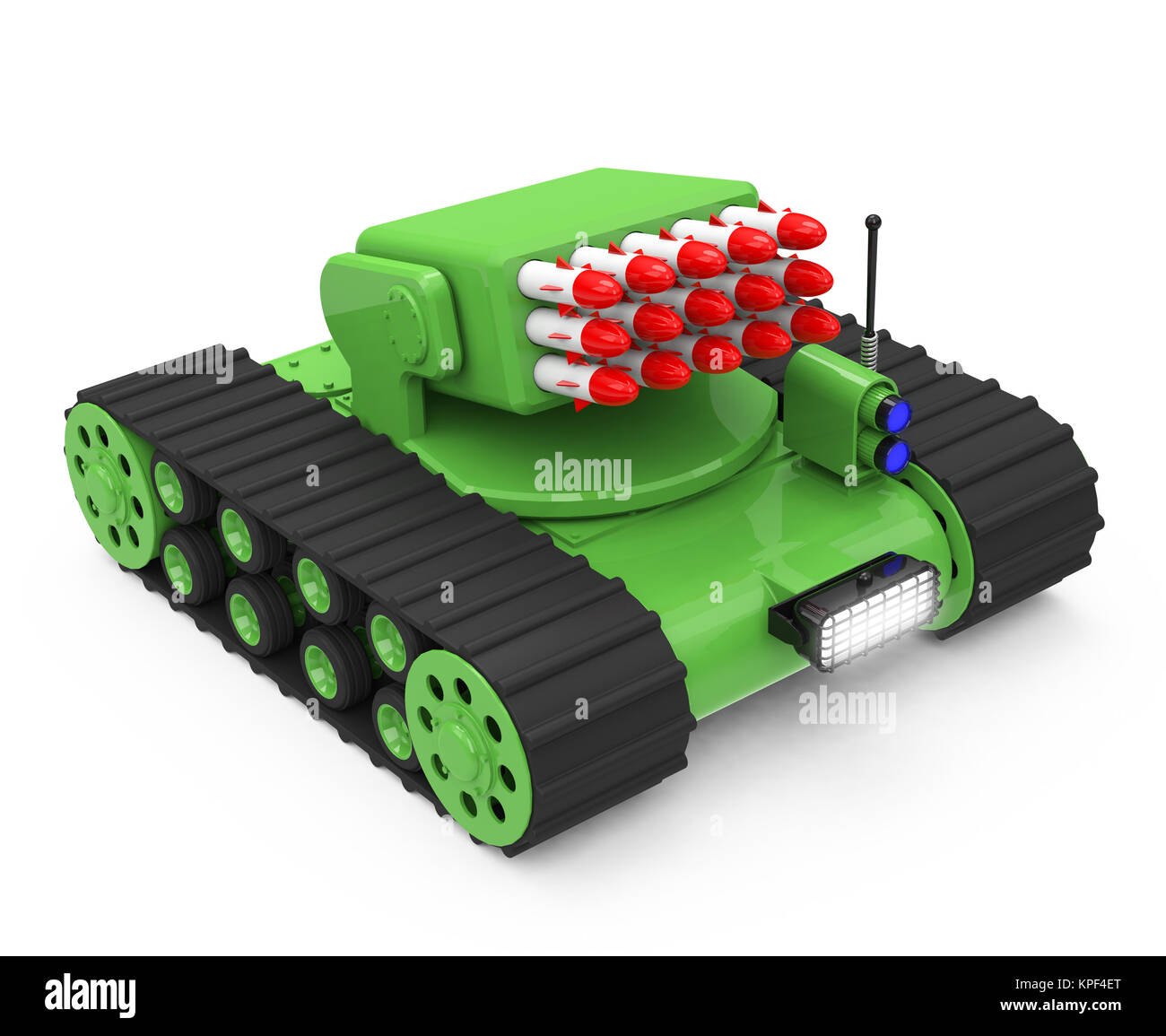 tank with rockets Stock Photo - Alamy