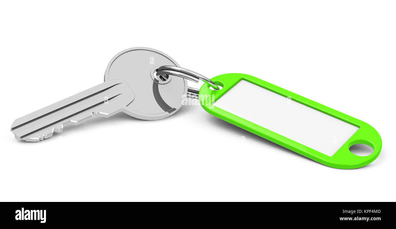 the green keychain Stock Photo - Alamy