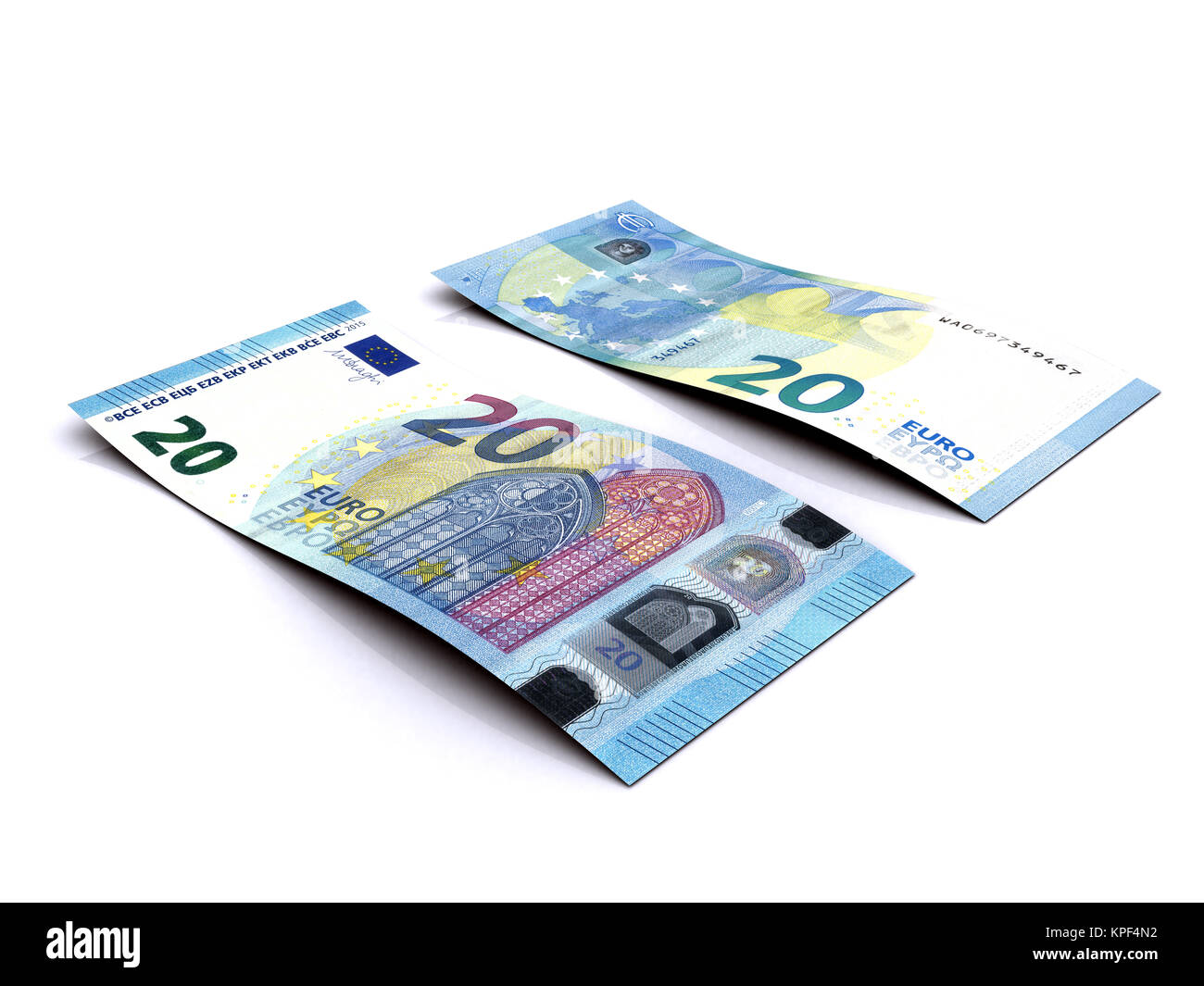 20 euro bill Cut Out Stock Images & Pictures - Alamy