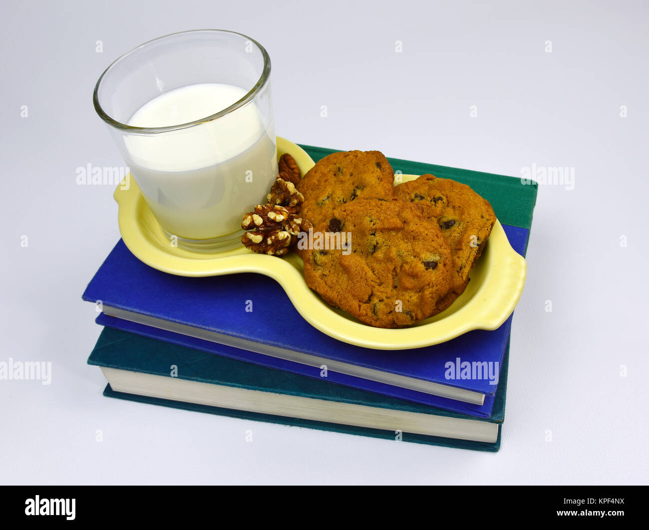 Study Time Snack Stock Photo - Alamy
