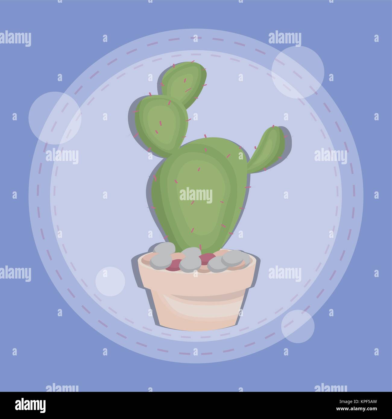 cactus in pot design Stock Vector Image & Art - Alamy
