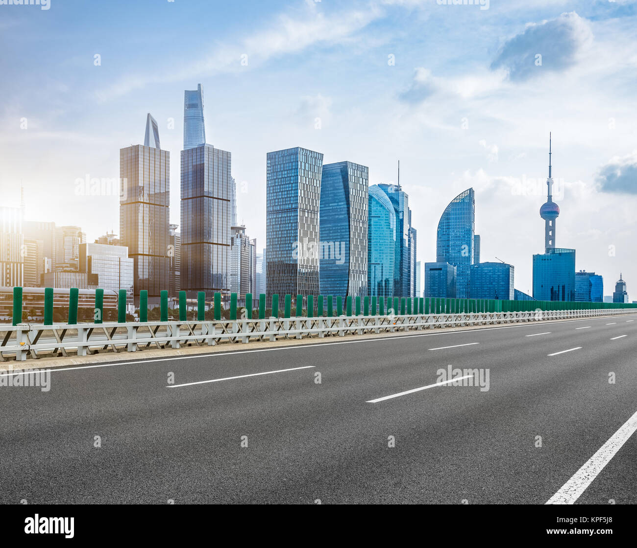 Inner City highway in China Stock Photo - Alamy