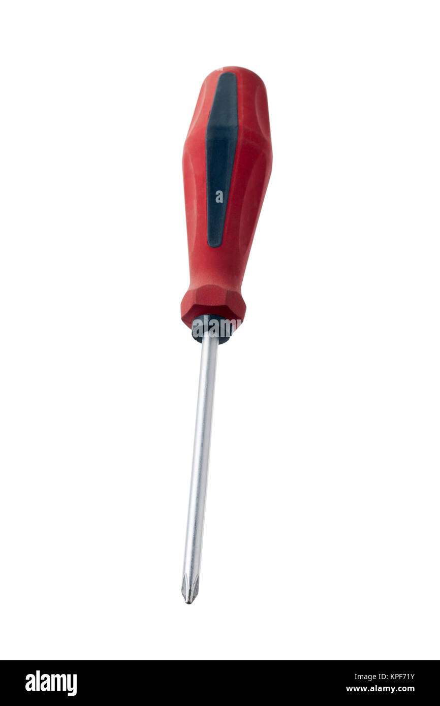 close up of a red screw driver Stock Photo - Alamy