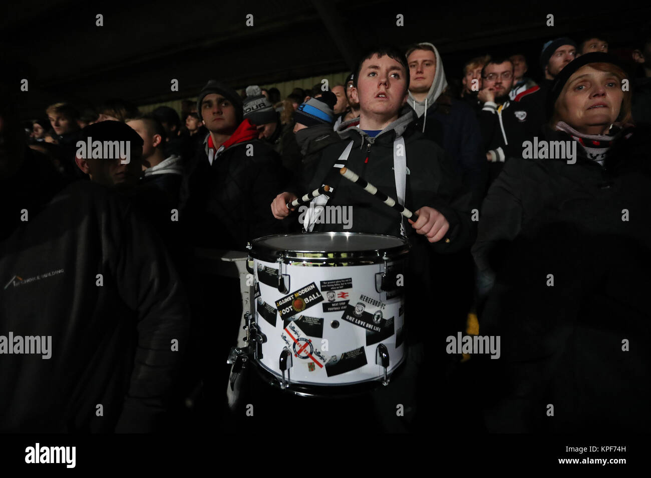 Soccer fan with drum hi-res stock photography and images - Alamy