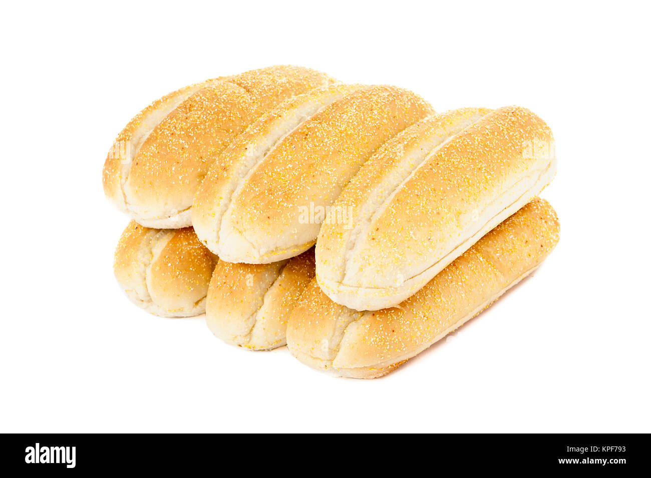 six pieces of bread Stock Photo - Alamy