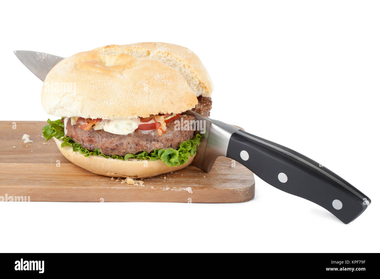 Sliced turkey burger hi-res stock photography and images - Alamy