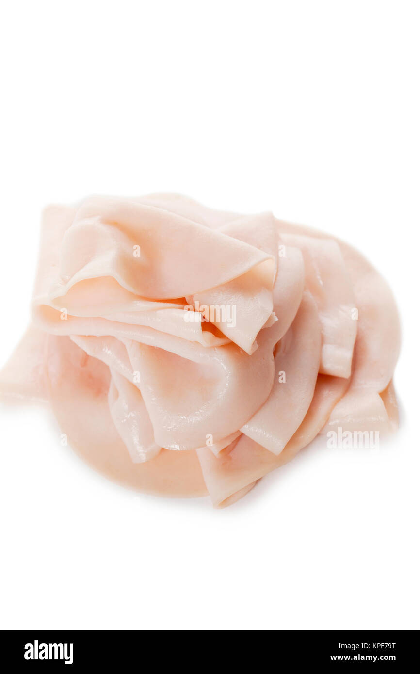 Folded sliced meat hi-res stock photography and images - Alamy