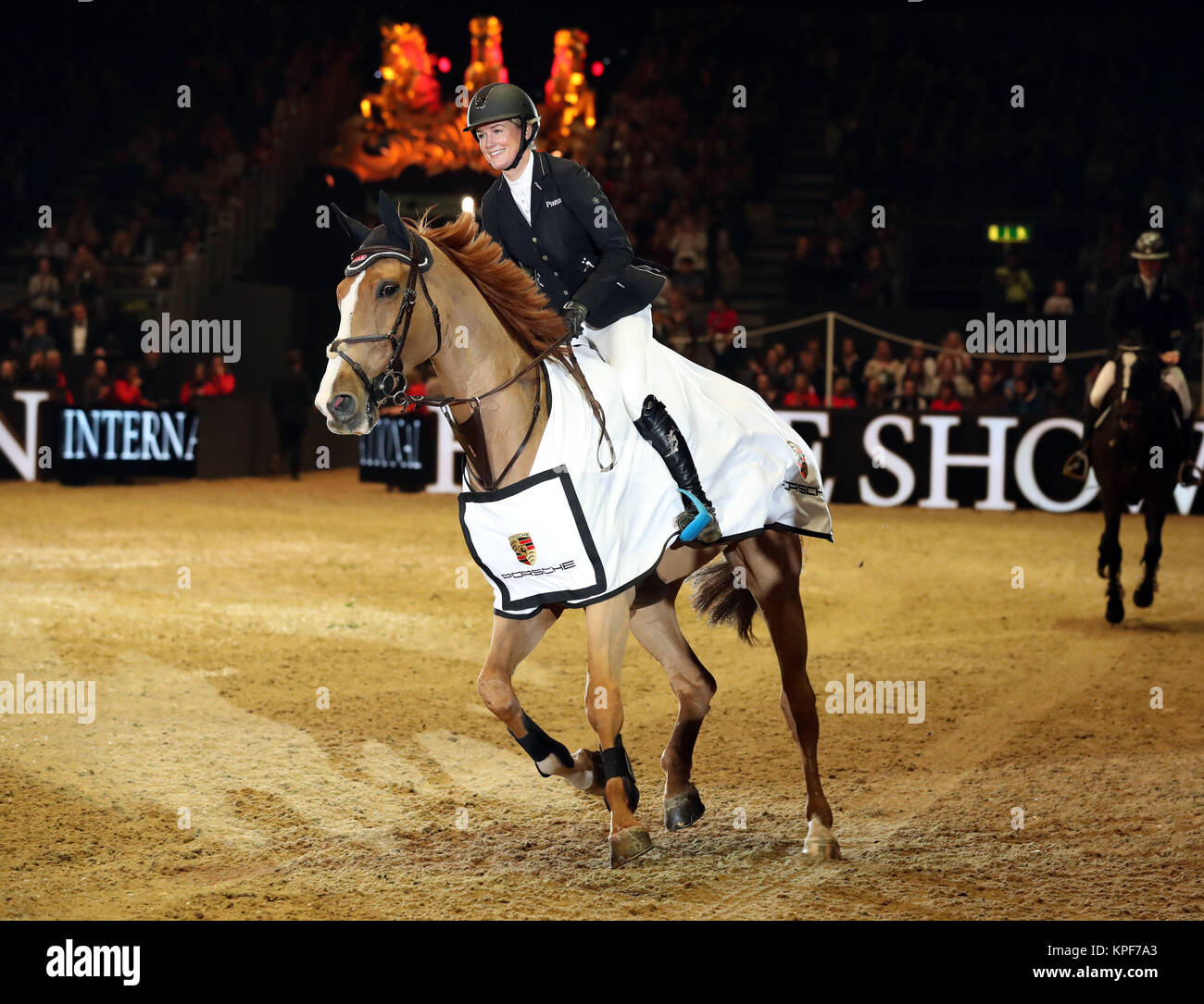 Great Britain's Laura Renwick riding Top Dollar VI wins the Cayenne ...