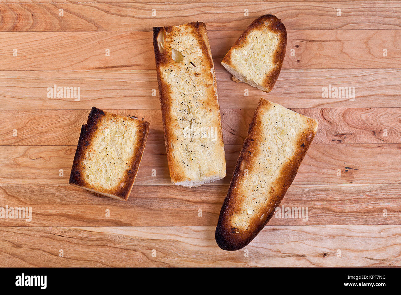 toasted baguette slices Stock Photo - Alamy