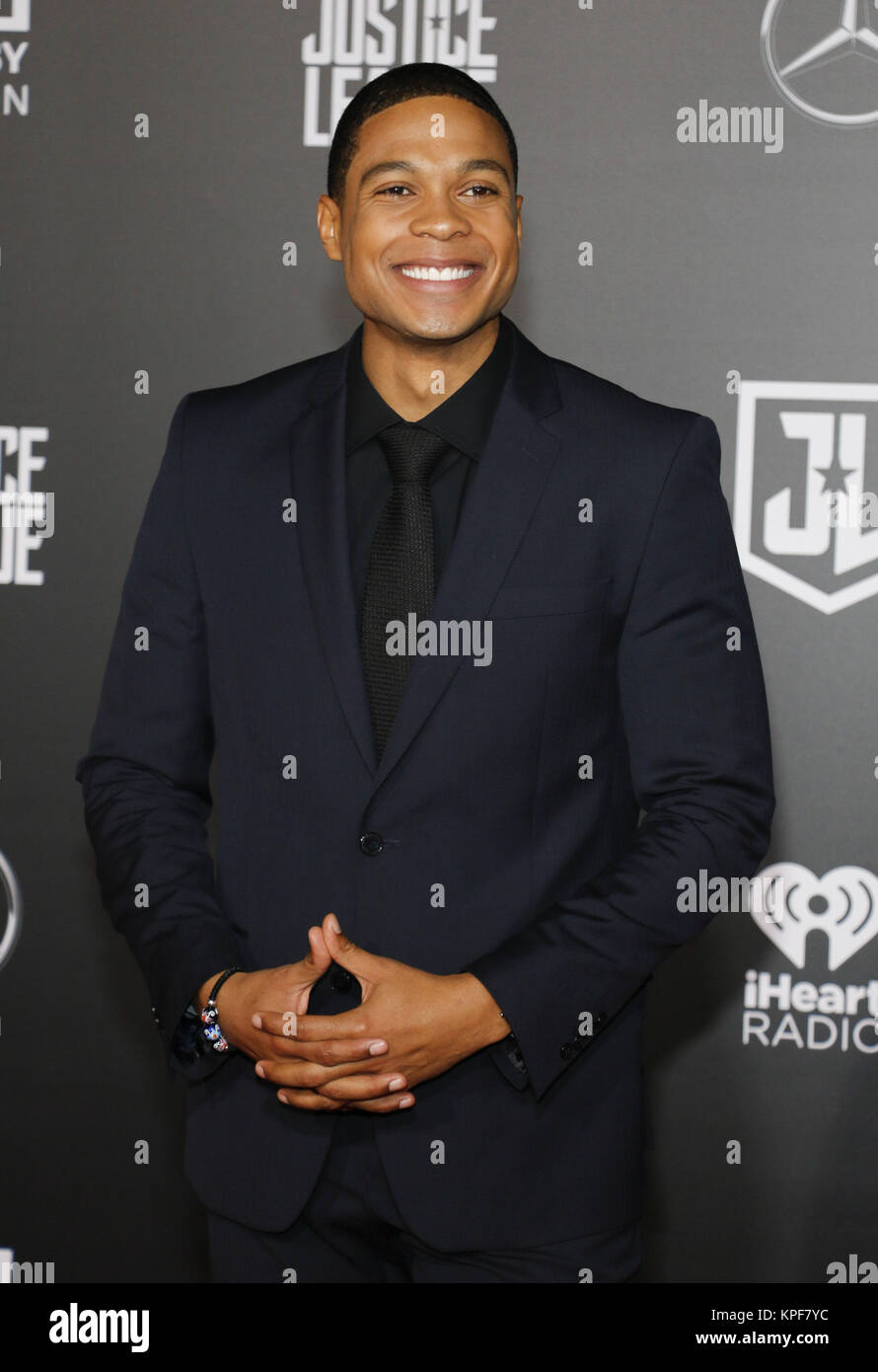 Film Premiere of Justice League Featuring: Ray Fisher Where: Los ...