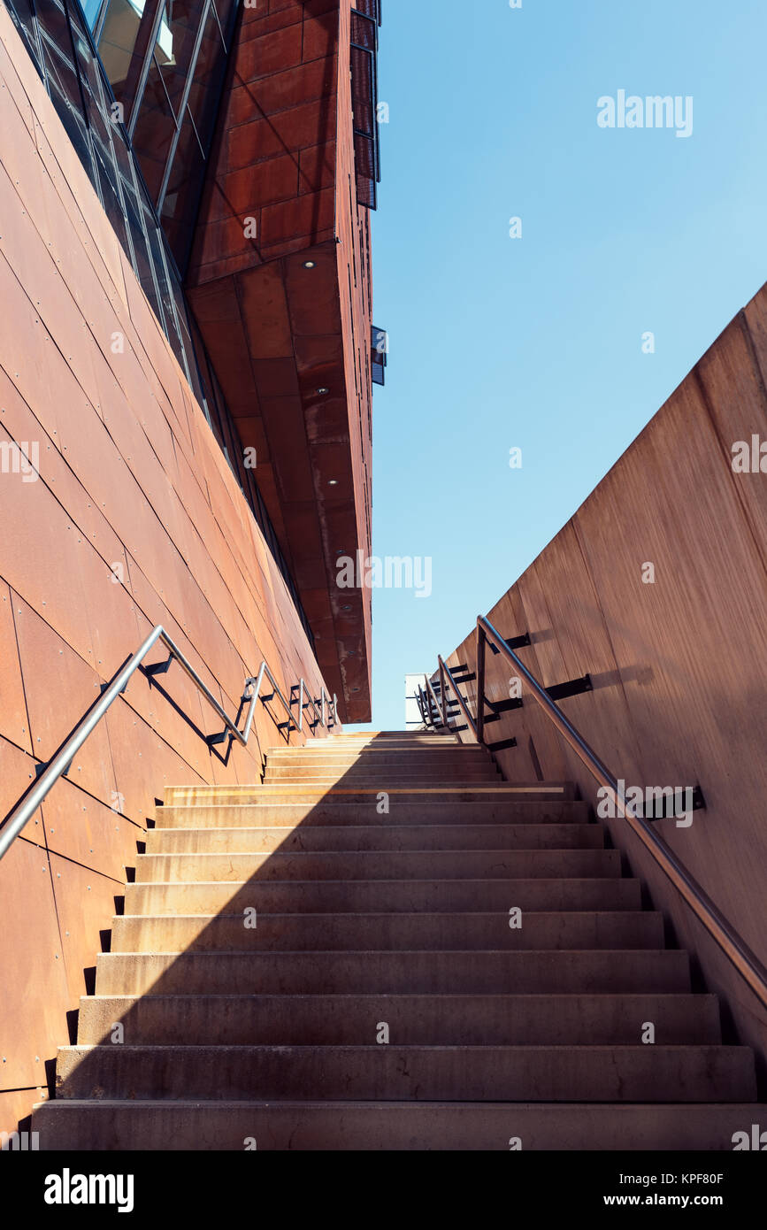 Modern architecture university in vienna hi-res stock photography and ...