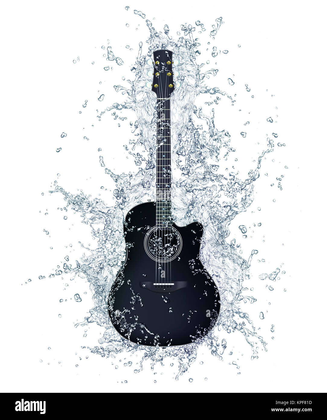 Musical instrument acoustic guitar image Cut Out Stock Images ...