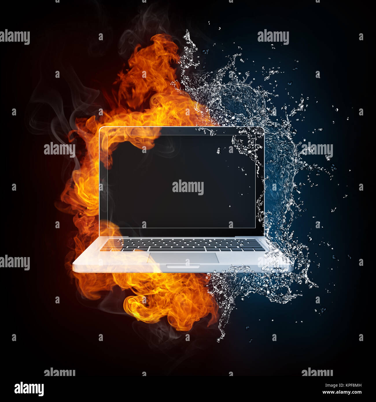 Fire water monitor hi-res stock photography and images - Alamy