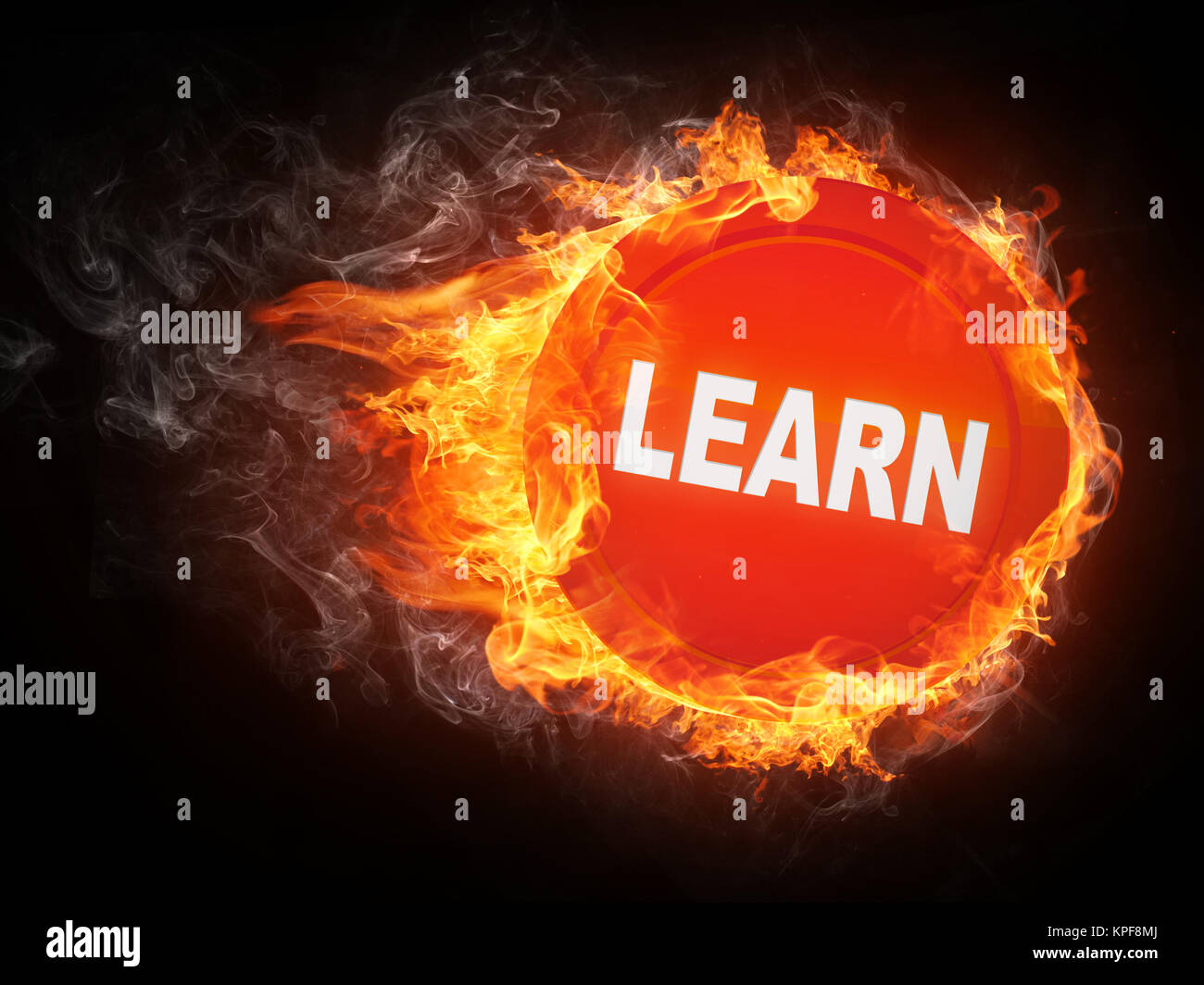 Flame fire word text hi-res stock photography and images - Alamy