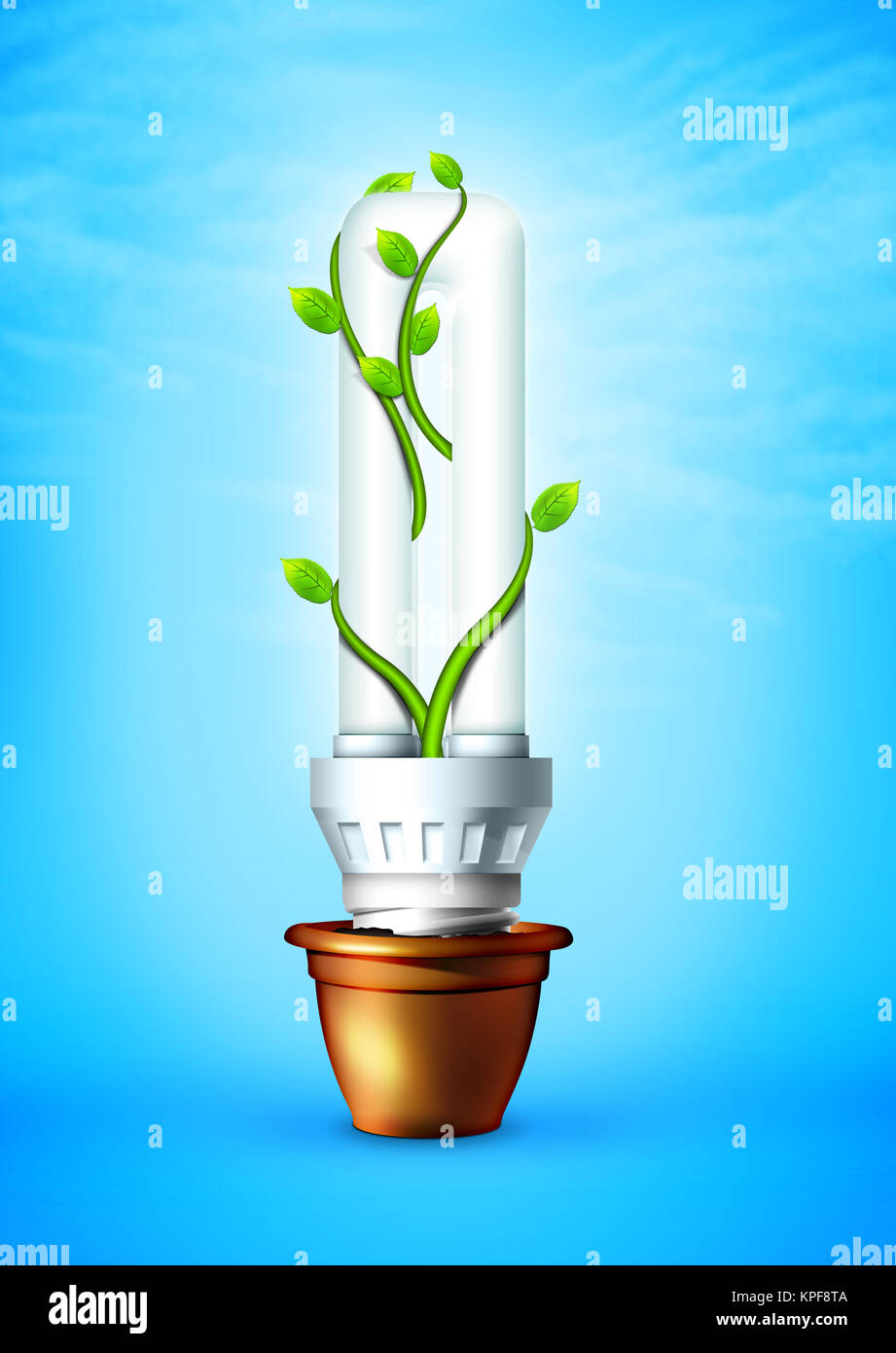 Luminous bulb on background. 2D artwork. Computer Design Stock Photo ...