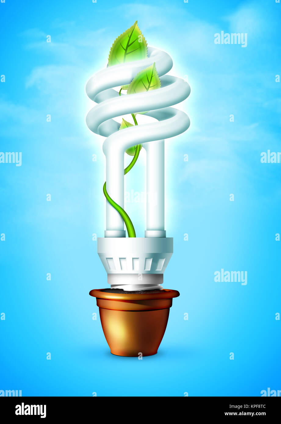 Luminous bulb on background. 2D artwork. Computer Design Stock Photo ...