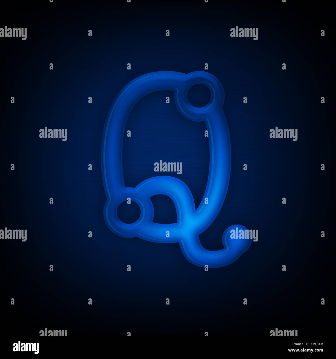 Neon letter q hi-res stock photography and images - Alamy