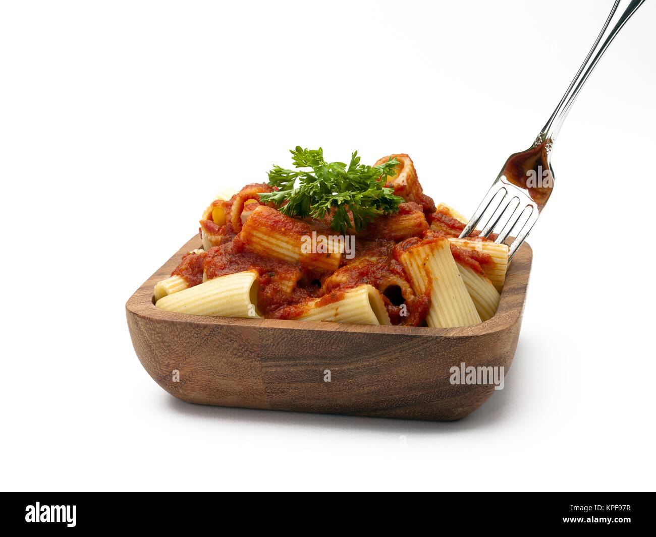 fork in pasta Stock Photo - Alamy