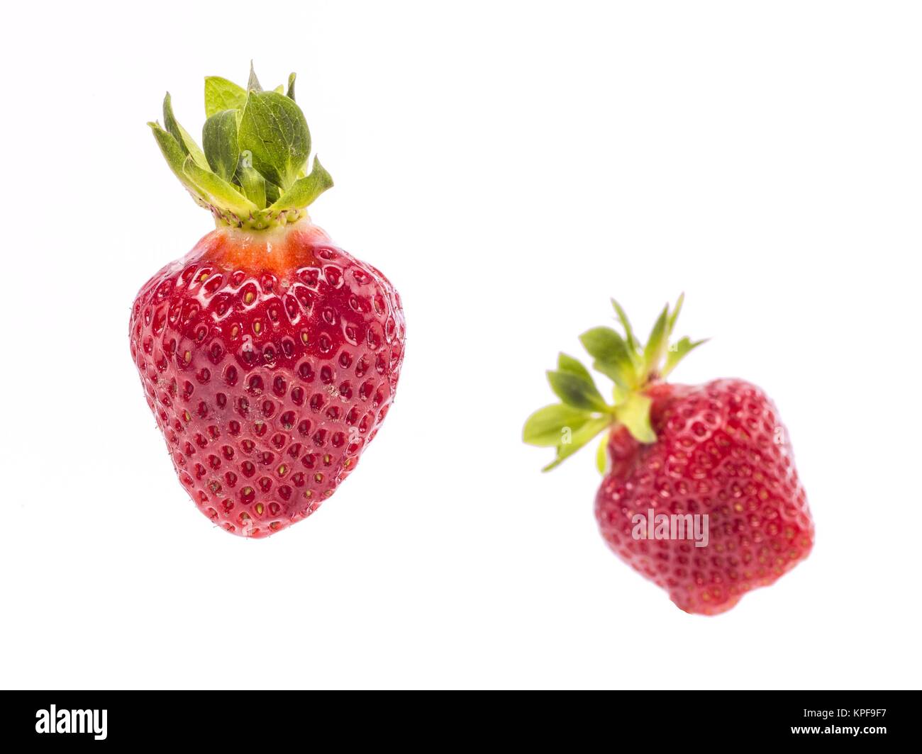 fresh whole individual strawberries Stock Photo - Alamy