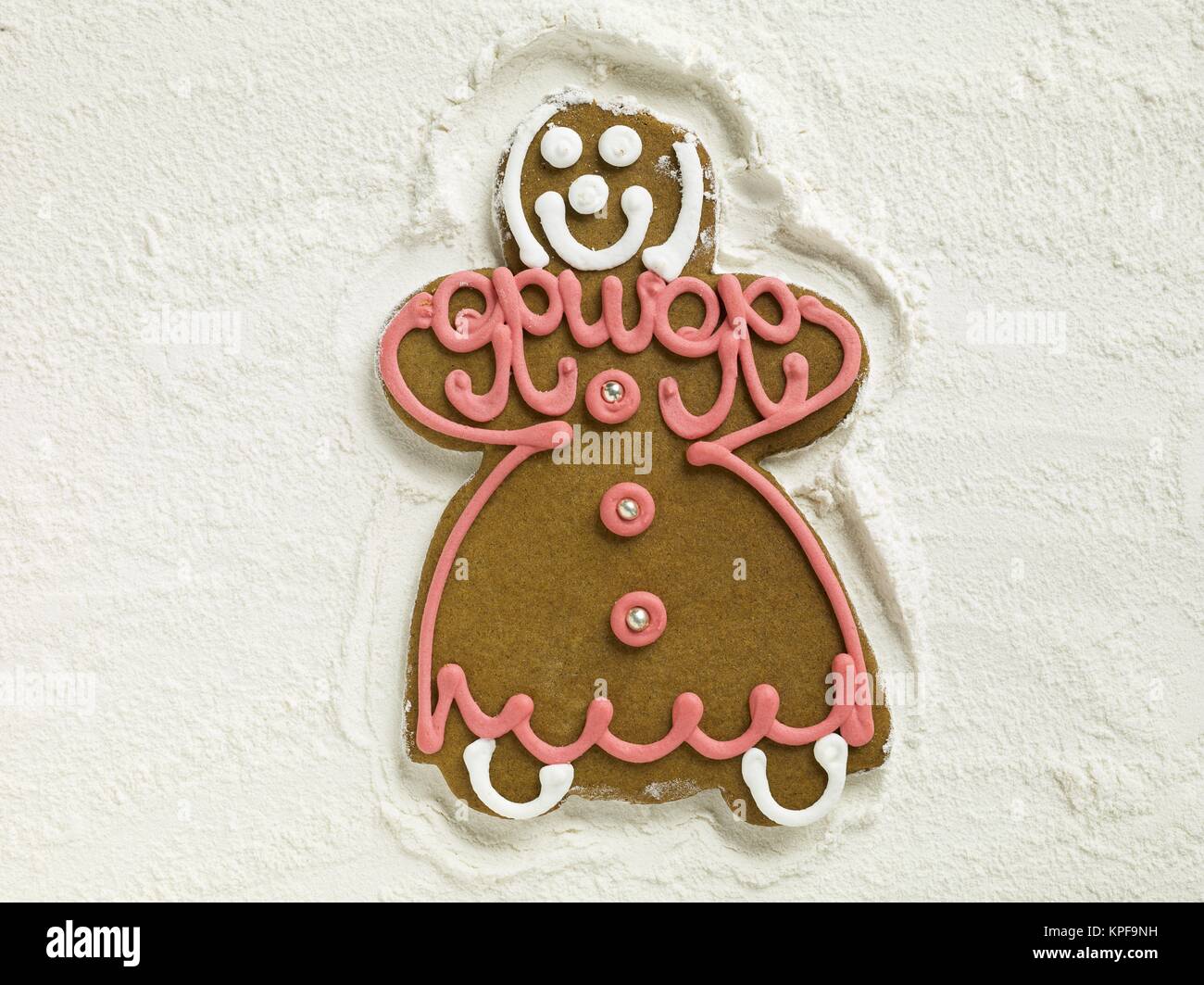 Woman ginger bread man hi-res stock photography and images - Alamy