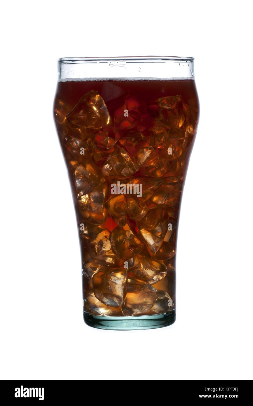 glass of cola Stock Photo - Alamy