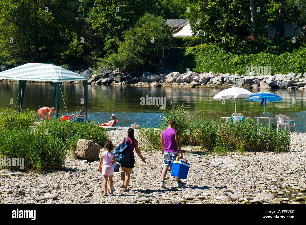 Turbigo, Ticino river, Lombardy, Italy Stock Photo - Alamy