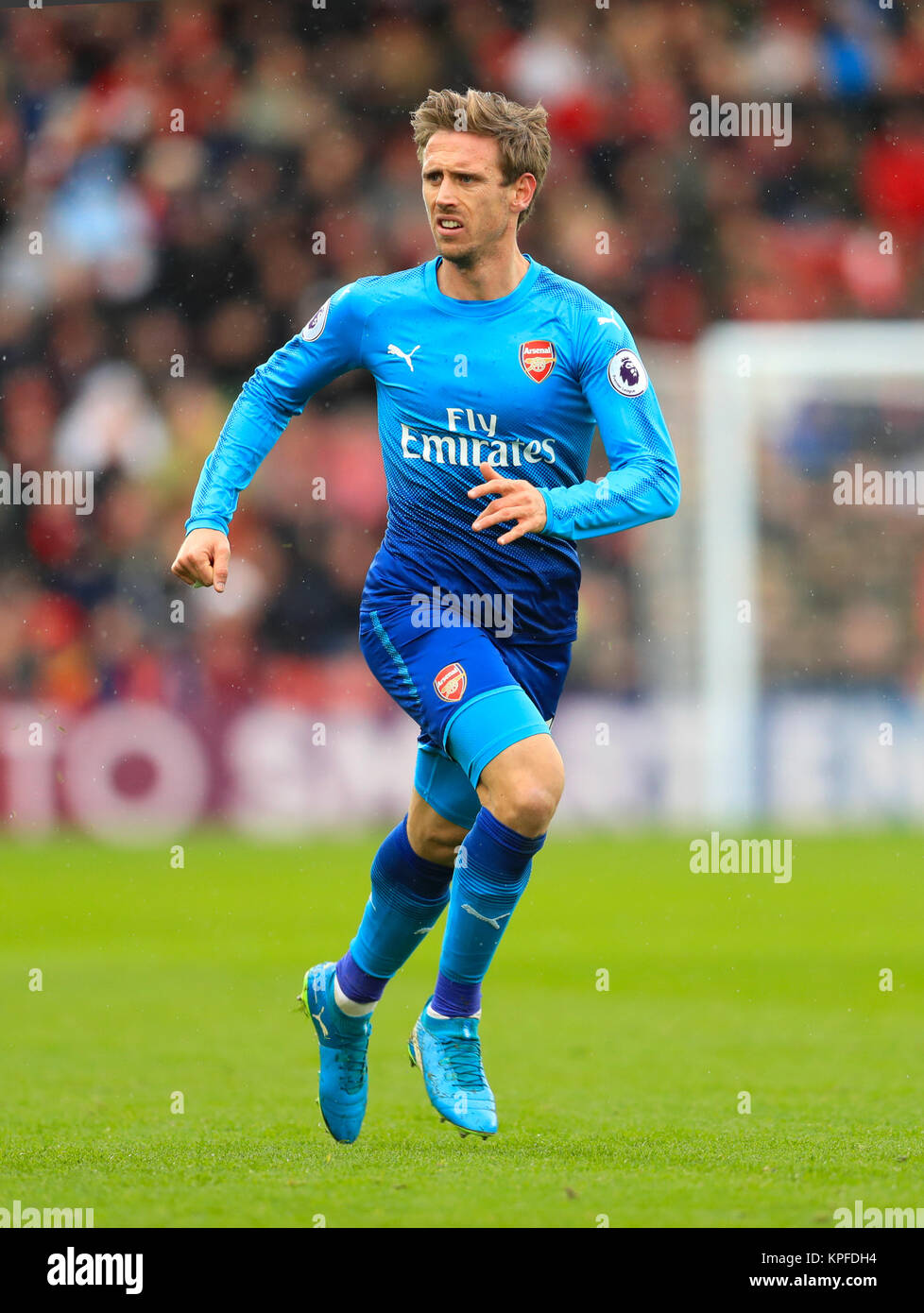 Arsenal's Nacho Monreal Stock Photo - Alamy