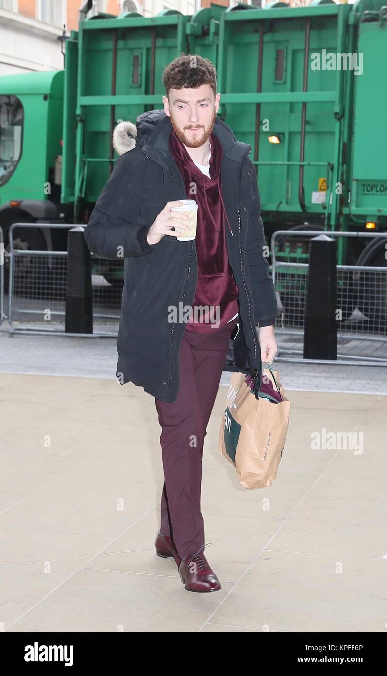 Clean Bandit seen arriving at Radio 1 Featuring: Jack Patterson, Luke ...