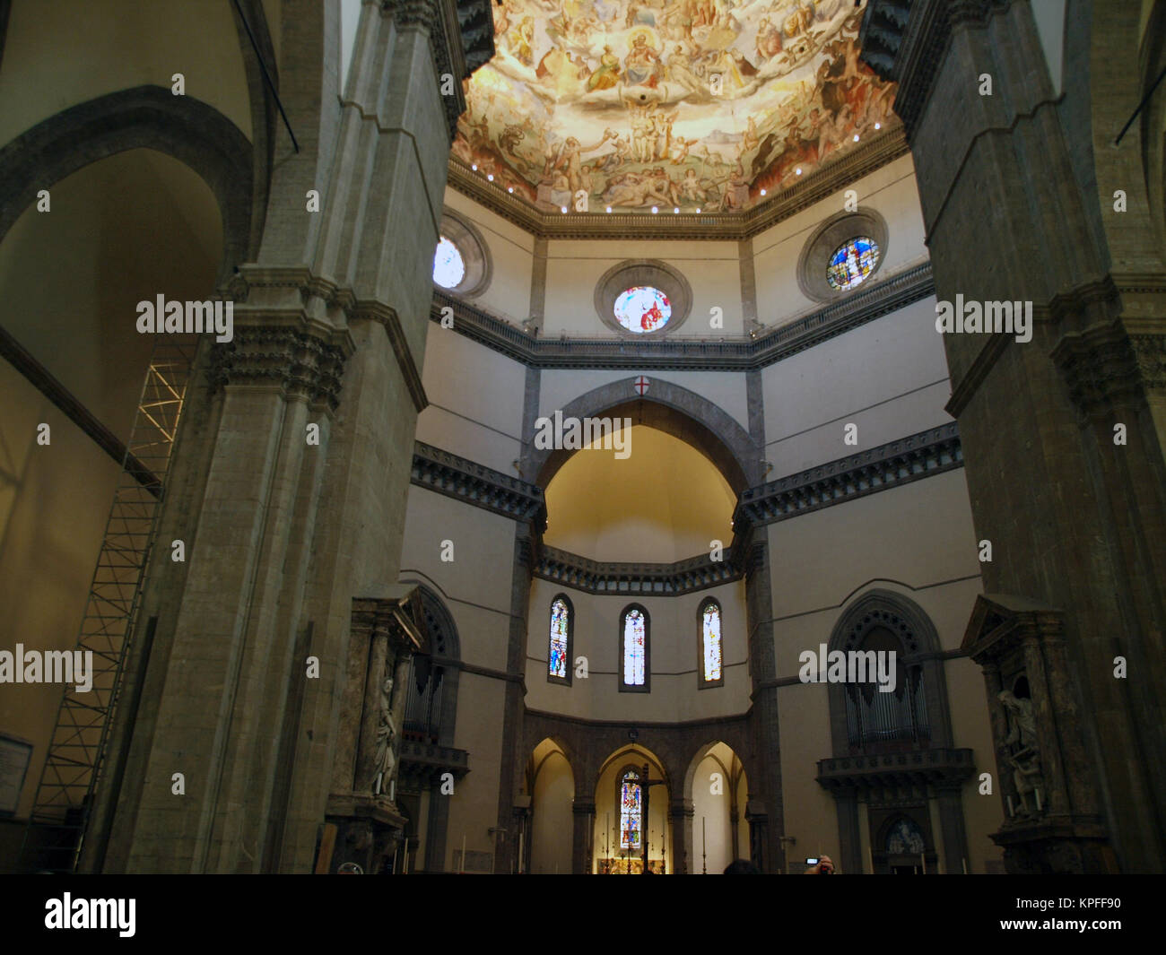 The interior of Duomo - Florence Stock Photo - Alamy