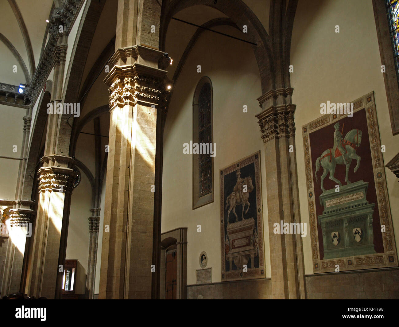 The interior of Duomo - Florence Stock Photo - Alamy