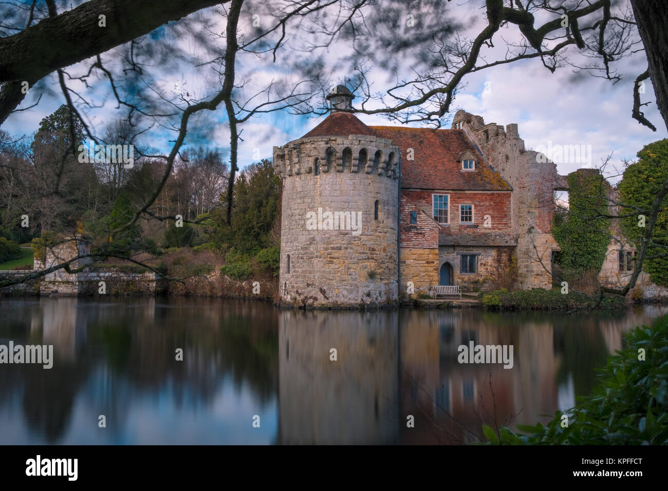 Scotney Castle, Kent, Great Britain Stock Photo - Alamy