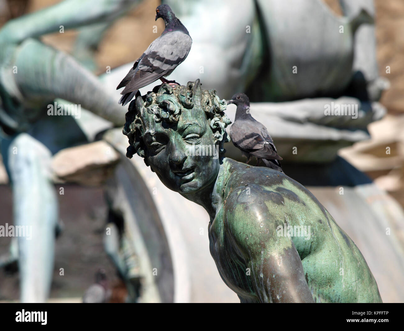 Fountain of Neptune by Bartolomeo Ammannati, in the Piazza della ...