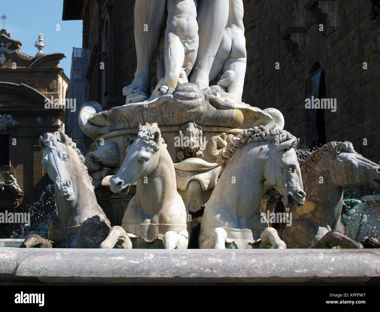Fountain of Neptune by Bartolomeo Ammannati, in the Piazza della ...