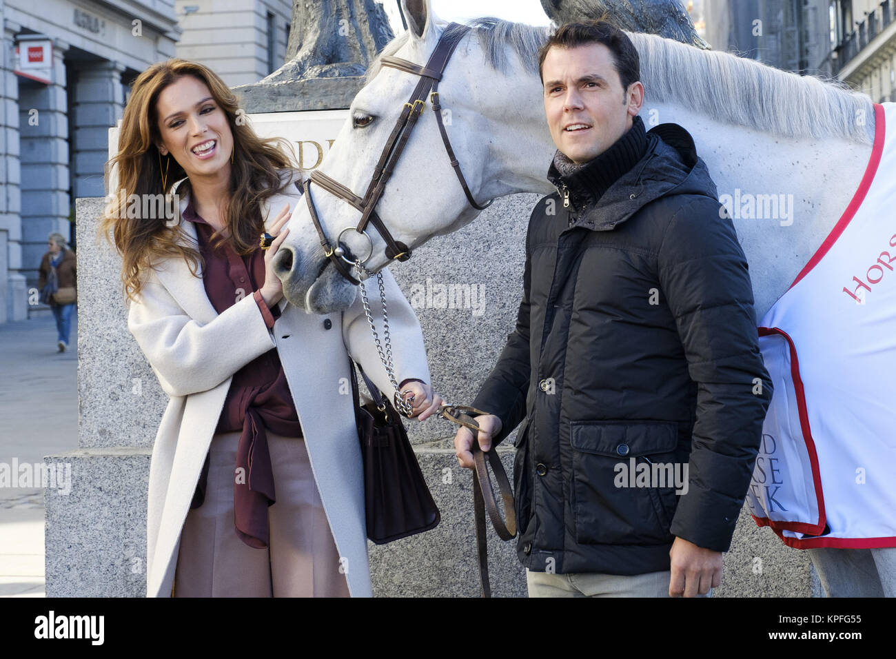 Sergio Alvarez Moya and Mar Saura promote Madrid Horse Week 2017 in ...