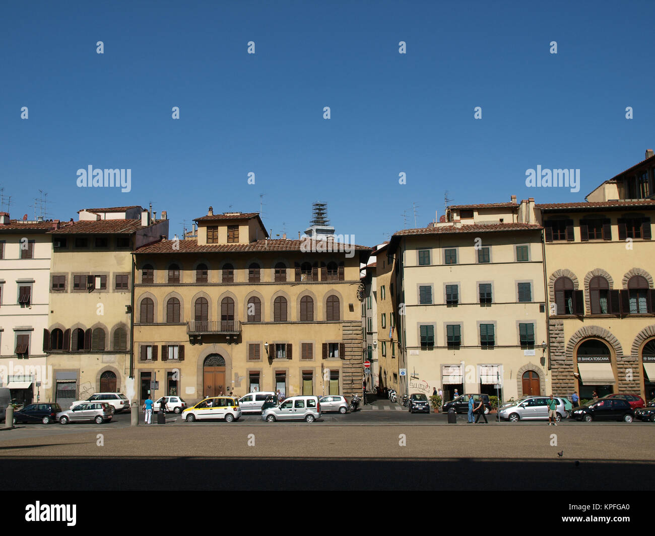 Piazza de Pitti - Florence , Tuscany, Italy Stock Photo - Alamy