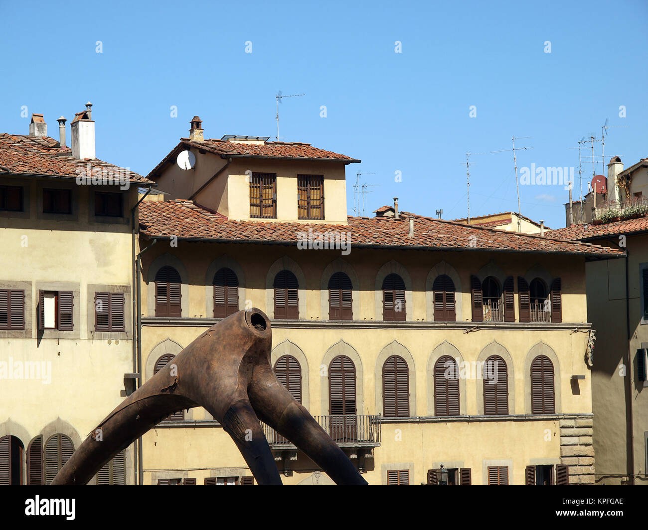 Piazza de Pitti - Florence , Tuscany, Italy Stock Photo - Alamy