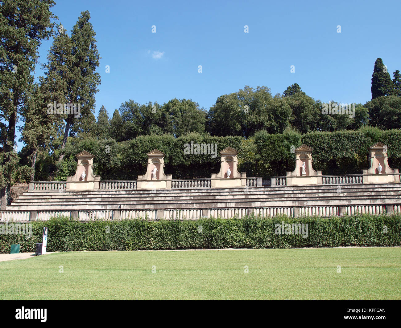 Boboli Gardens Amphitheatre - Florence, Tuscany Stock Photo - Alamy