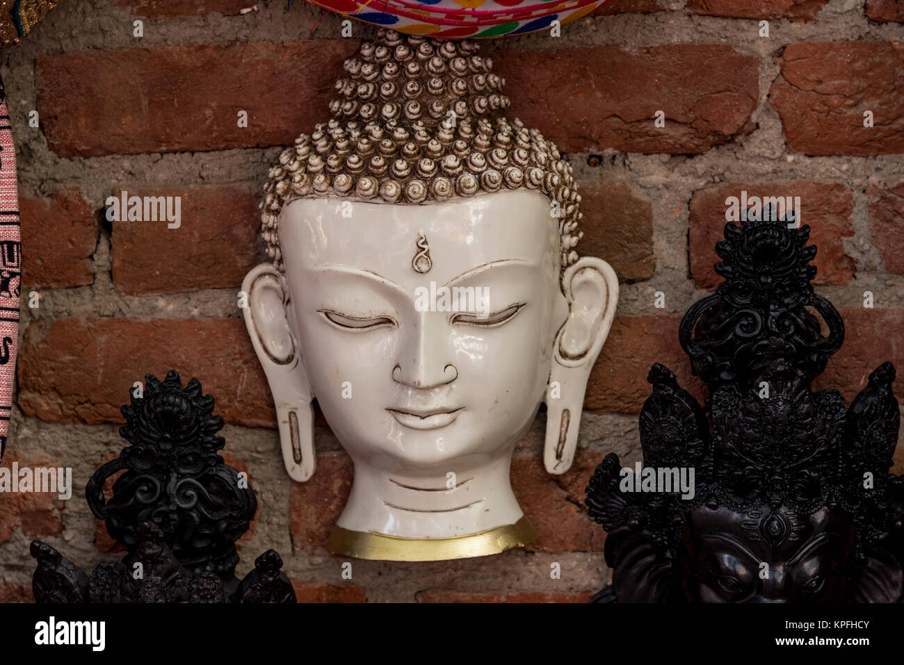 Buddha face statue made hi-res stock photography and images - Alamy