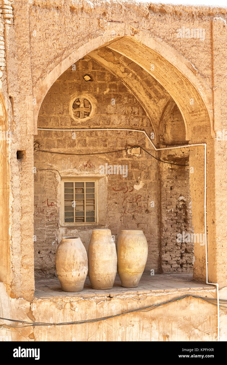 in iran pottery and house like container and ornament Stock Photo - Alamy