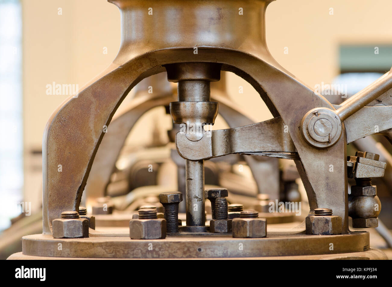photo of the historic machines in macro photography, detail Stock Photo ...