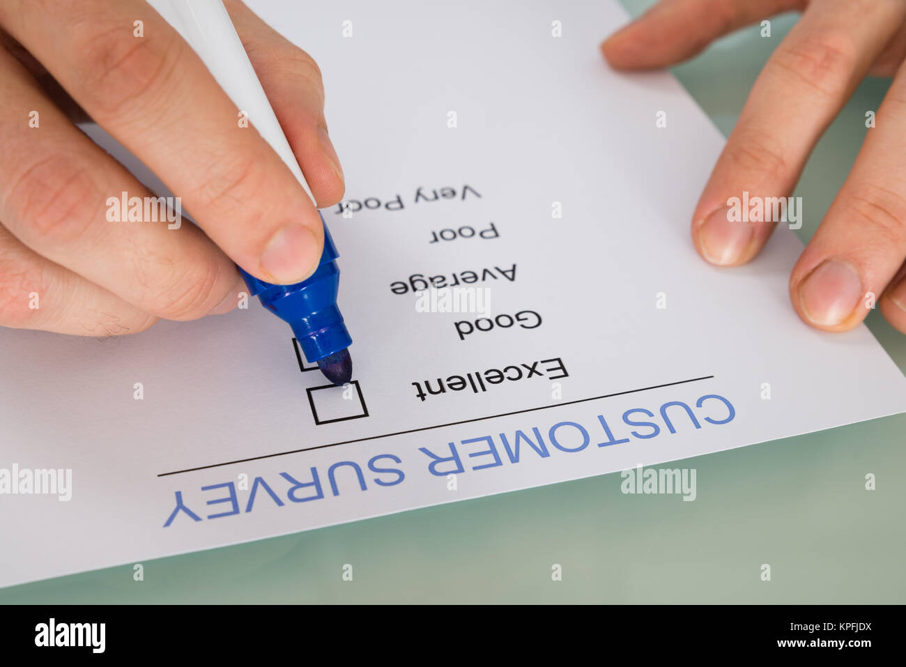 Survey box card hi-res stock photography and images - Alamy