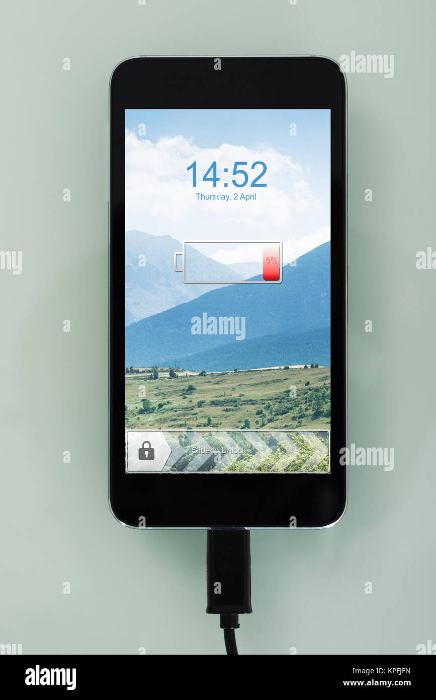Mobile battery symbol hi-res stock photography and images - Alamy