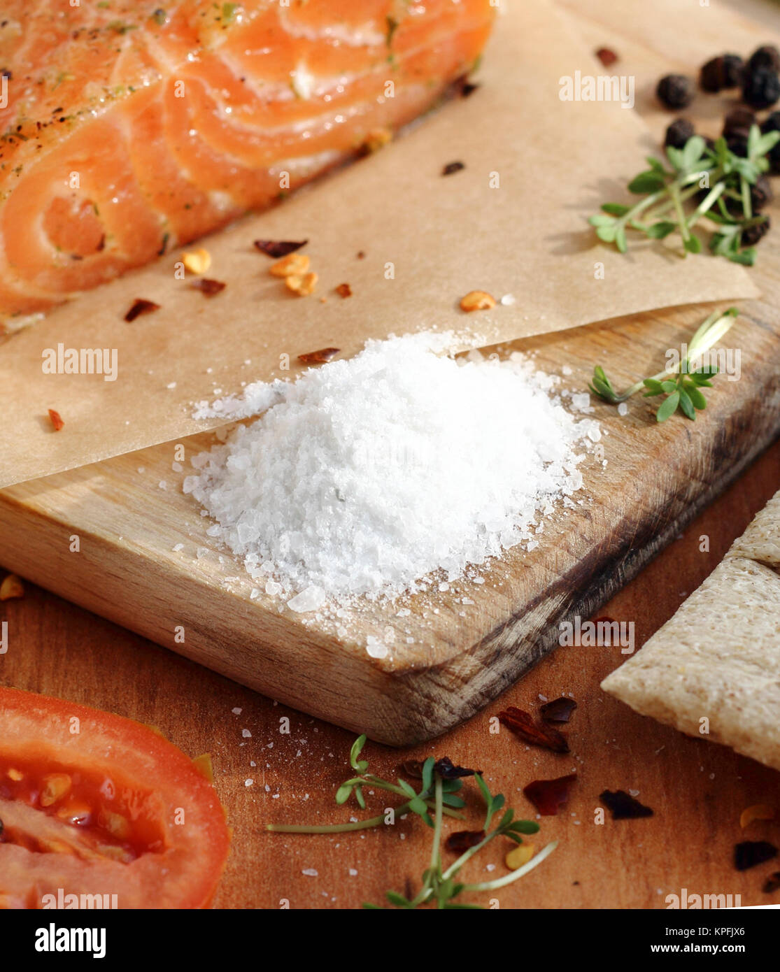 Salt preserving fish hi-res stock photography and images - Alamy