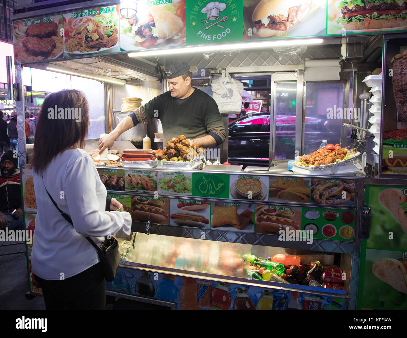 Fast food booth hi-res stock photography and images - Alamy