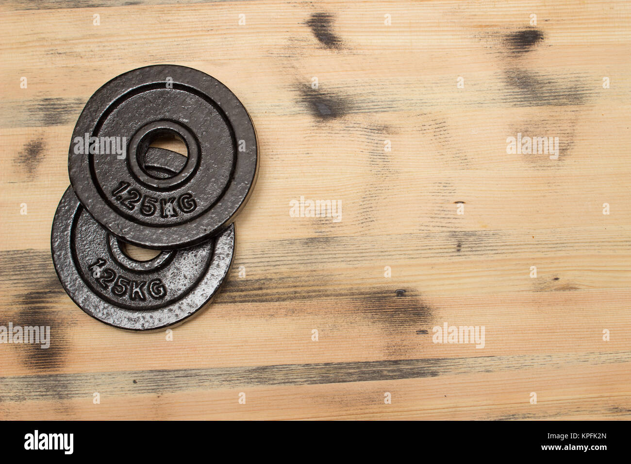 Old steel dumbbell weight on hi-res stock photography and images - Alamy